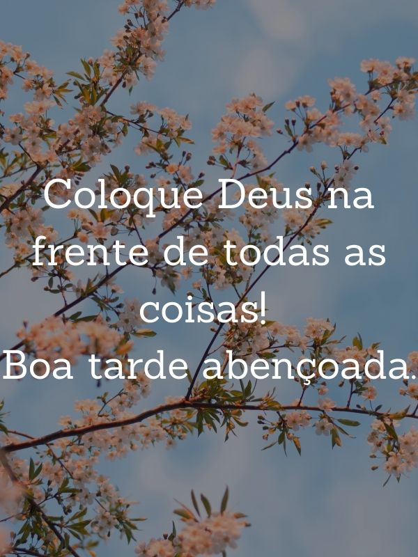50 Imagens De Boa Tarde Abençoada Com Lindas Frases Para Whatsapp